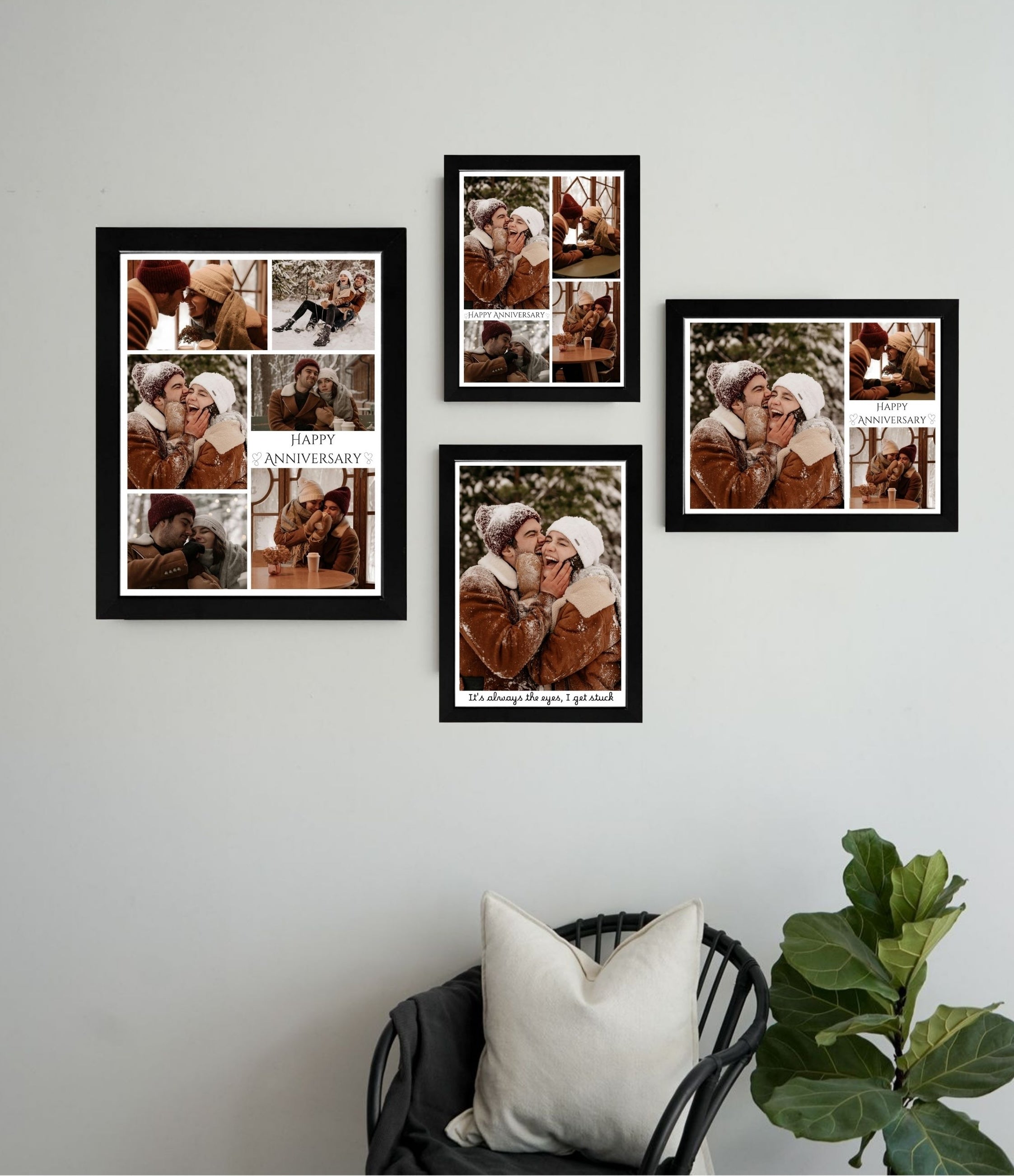 Custom Collage Photo Frames with Text – Made Just for You – NASH DESTINY